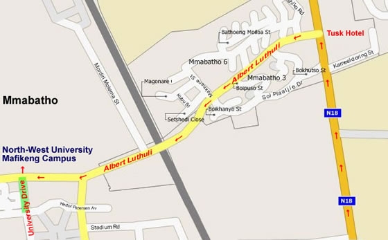 Where to find the NWU | NWU | North-West University